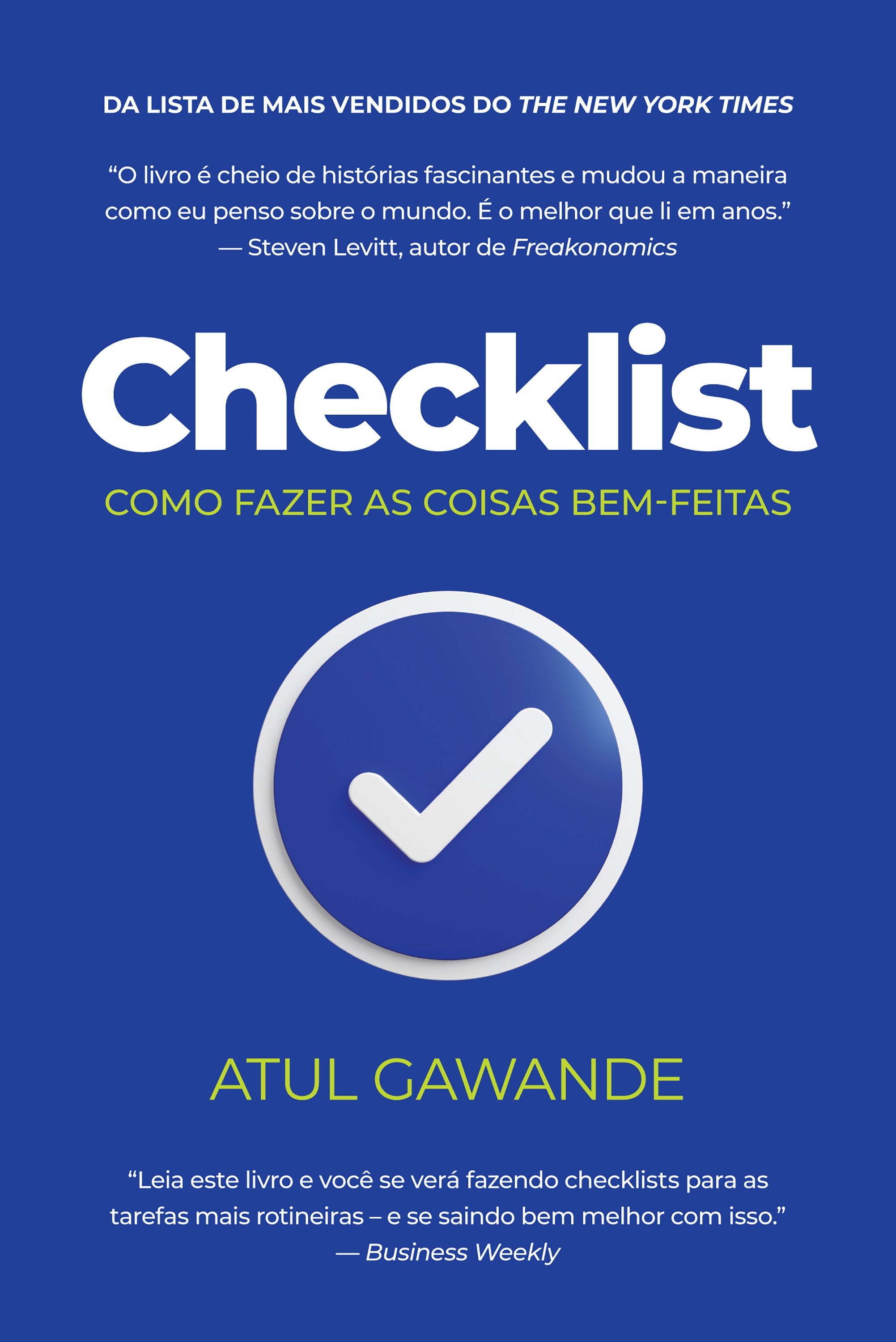 Checklist – Editora Sextante